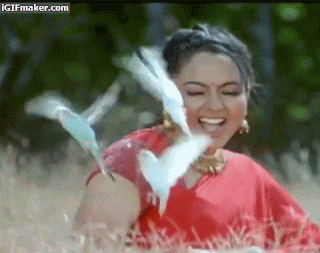Actress Hot Gifs: Soundarya Gifs - 01