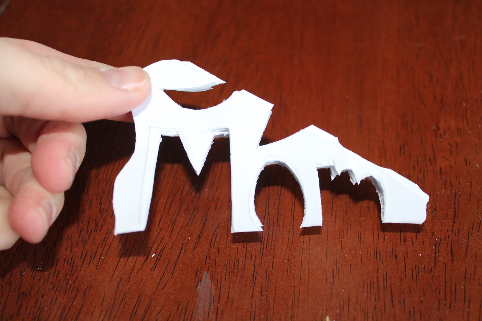 Serving Pink Lemonade: Paper Snowflakes with Hidden Names