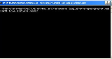 Command line execution of soapUI project