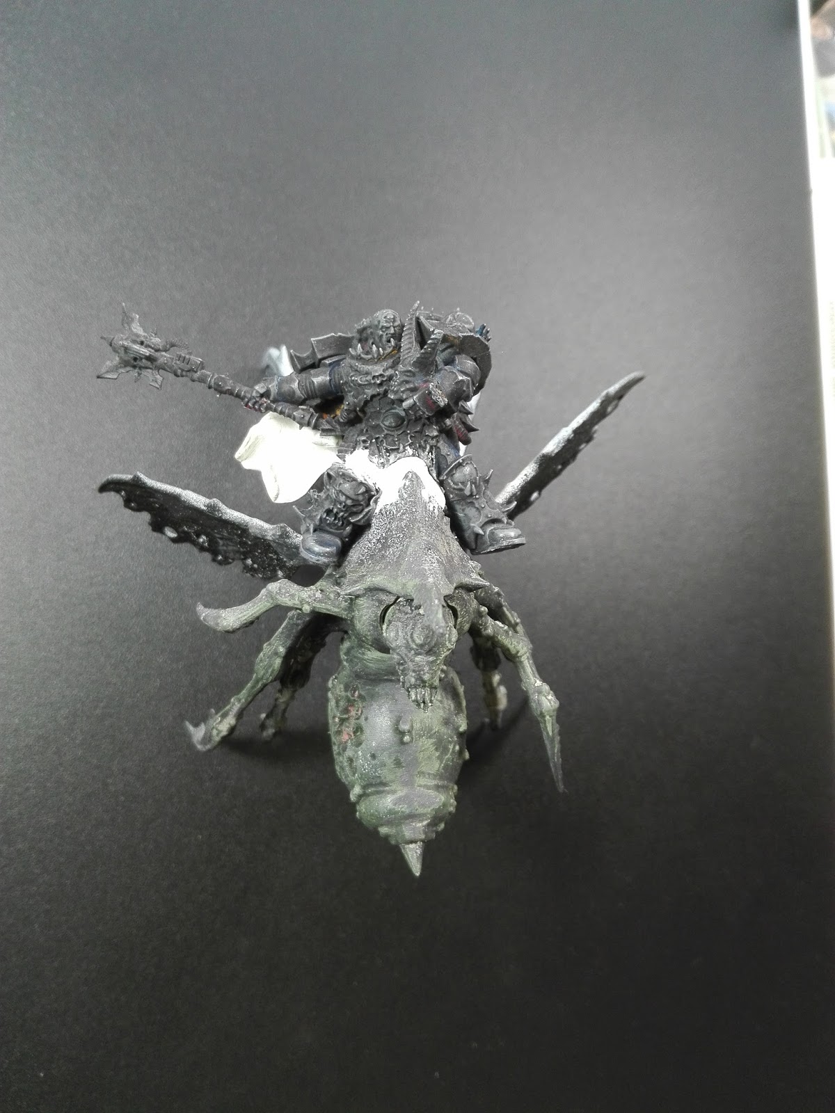 Nurgle fly + 40k Chaos chosen: «NURGLED»