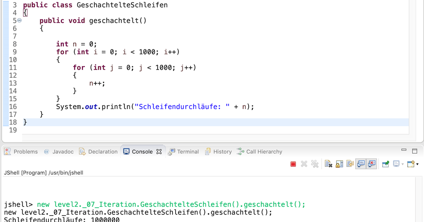 Jevopi's Developer Blog: JShell in Eclipse