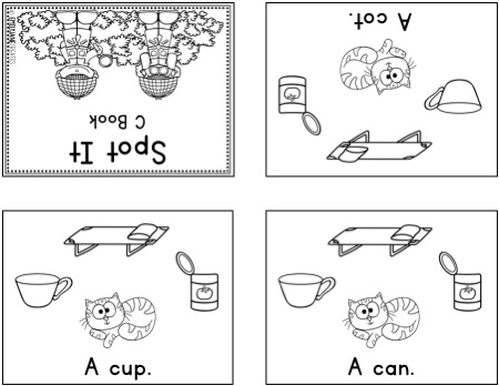 Emily Jane Creates: CVC SPOT IT BOOKS (PRINT AND FOLD)