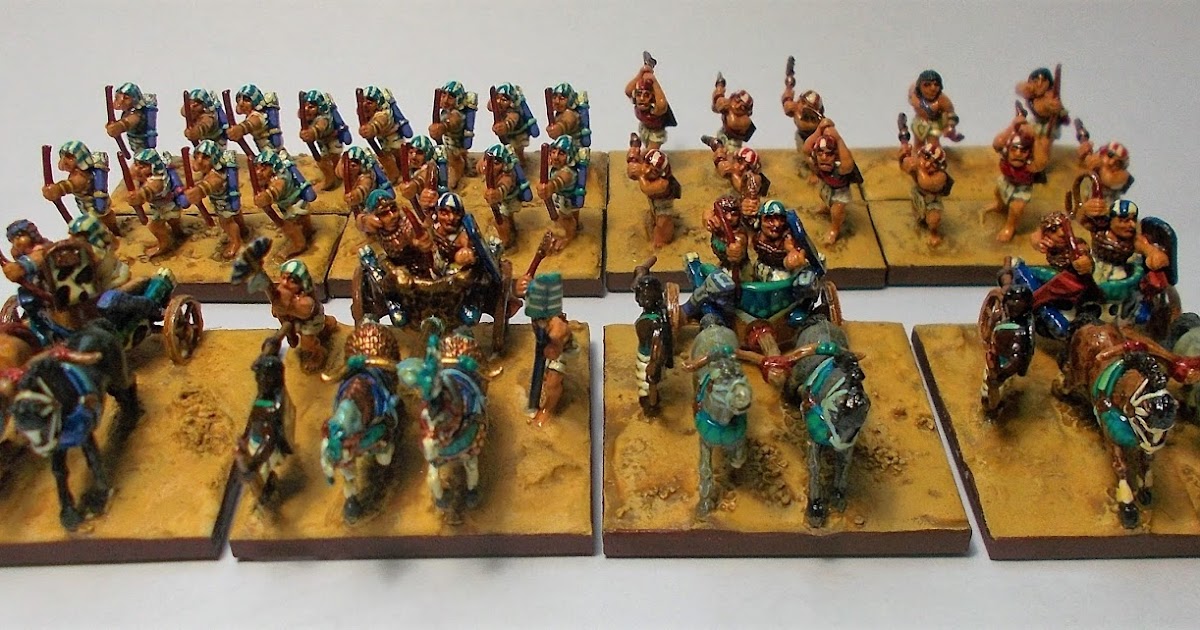 Rivals Ancient and Medieval Miniatures: New Kingdom Egyptian DBA Army