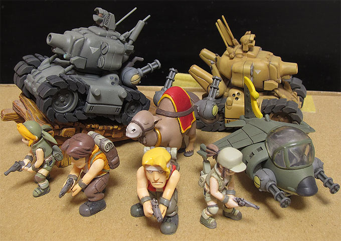 NCSX Video Games and Toys: TOYS Metal Slug Mechanical Kit Collection ...