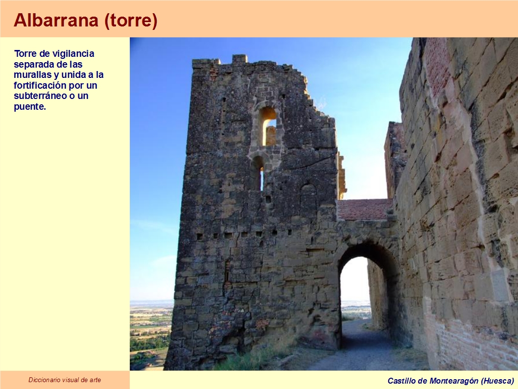 Diccionario Visual de Arte: Alabastrón - Almenas