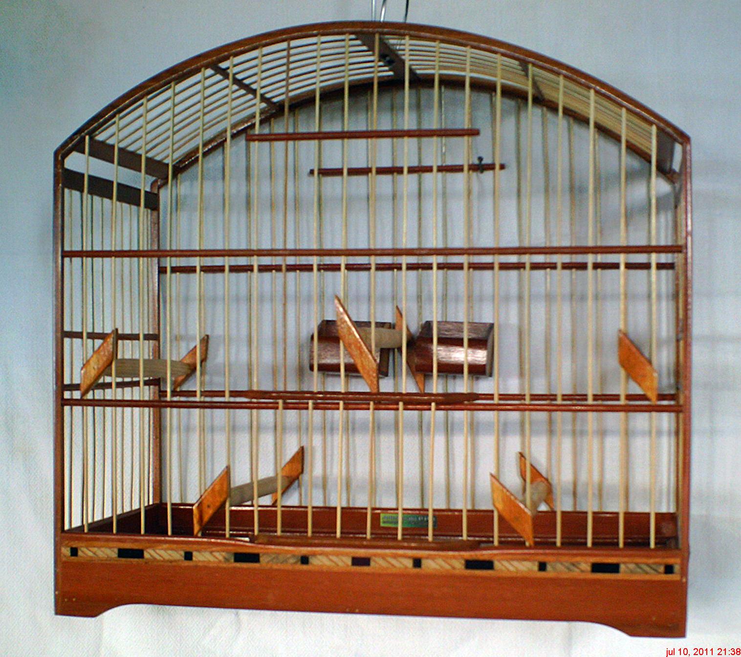 Gaiolas e artesanatos PPD: Gaiolas