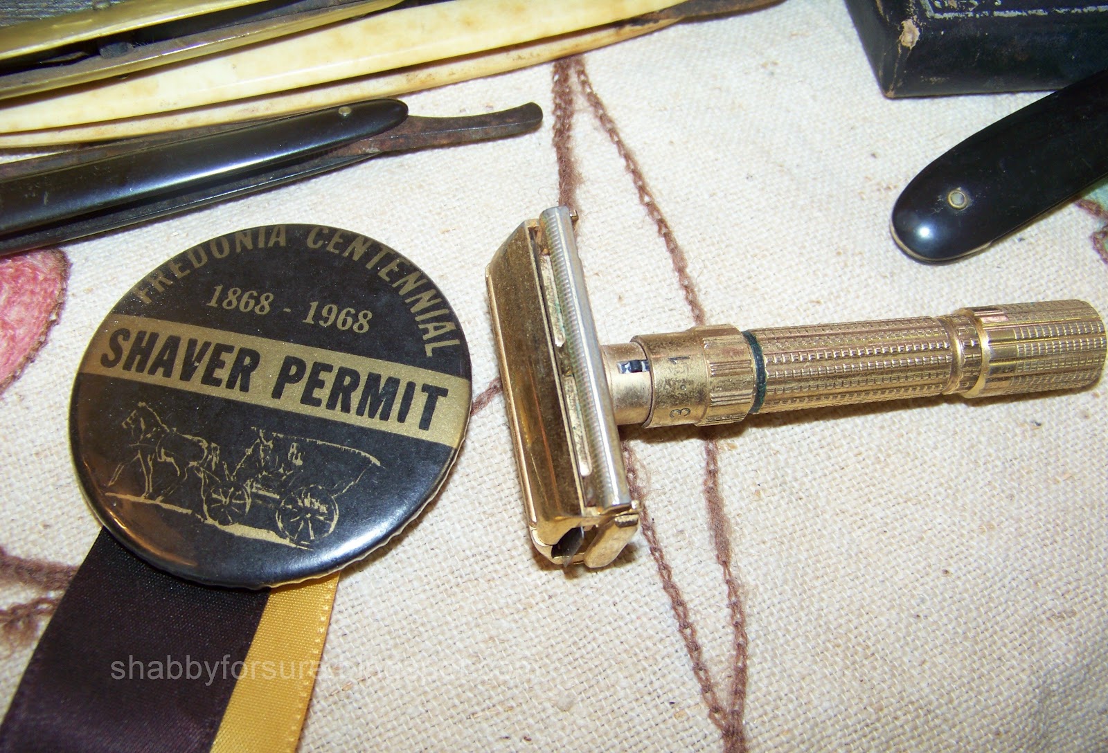 Shabby For Sure: Dad's Razor