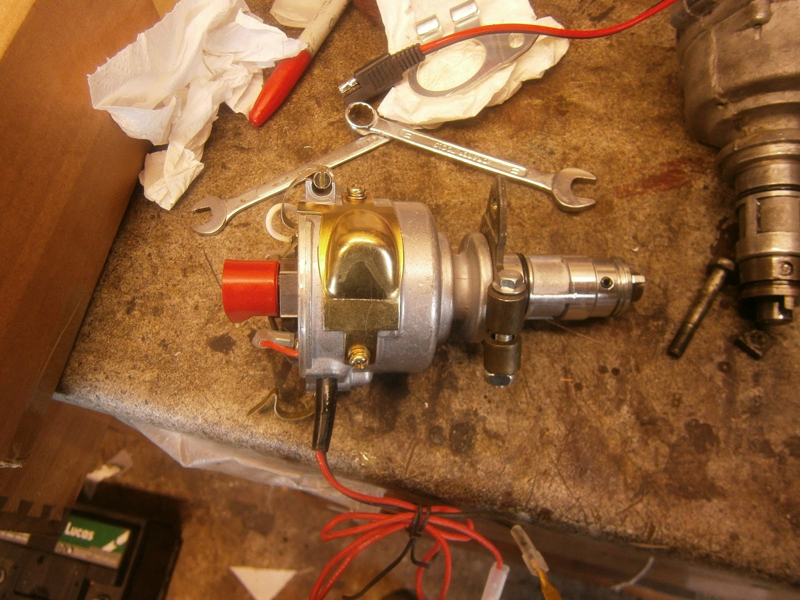 Lotus Excel Restoration: Fitting Powerspark distributor and Omex rev ...