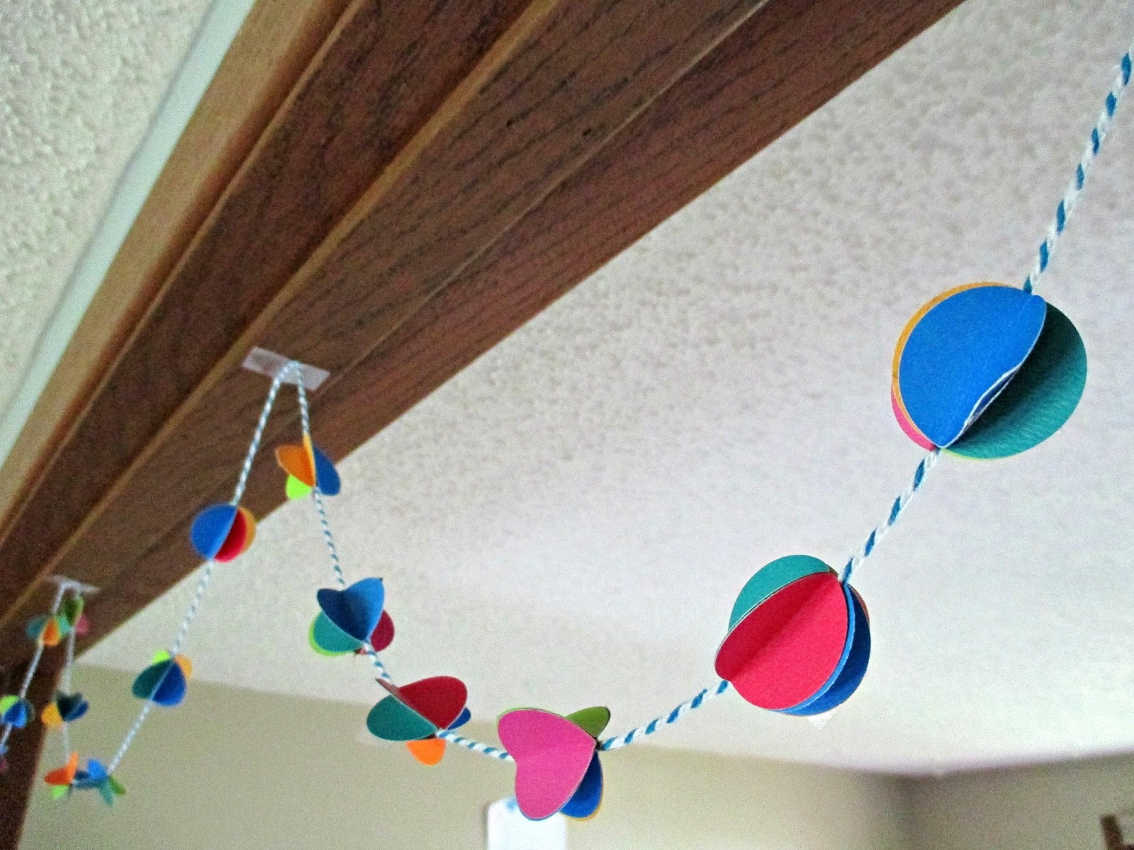 The Good, the Bad, and the Quirky: Super Cute Beach Ball Garland