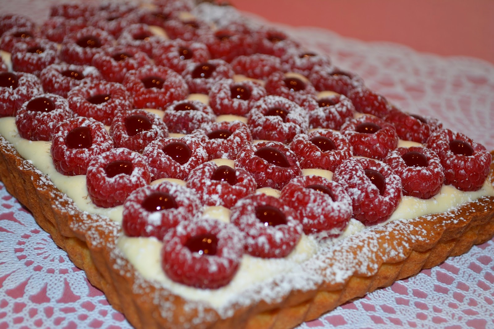 ptidelicegourmand: Tarte à la framboise