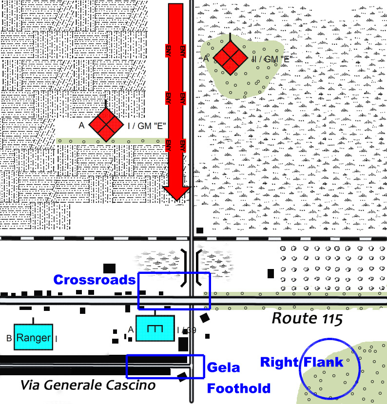 Real and Simulated Wars: Rangers and Engineers at Gela - New Combat ...