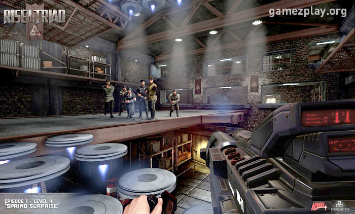 GAMEZPLAY REVIEW: New Rise of the Triad game screenshots released - PC