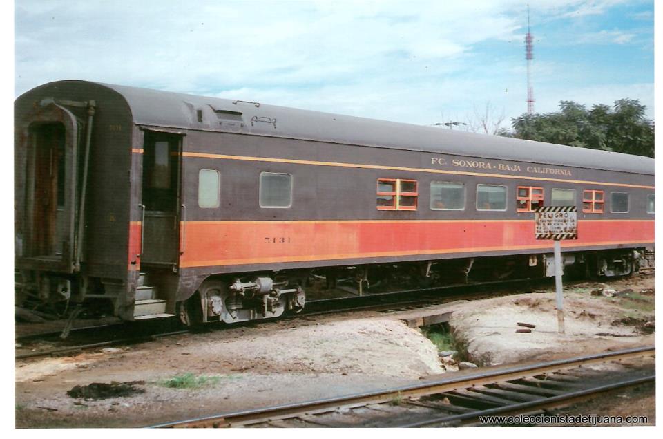 FERROCARRIL SONORA BAJA CALIFORNIA SBC: VAGONES