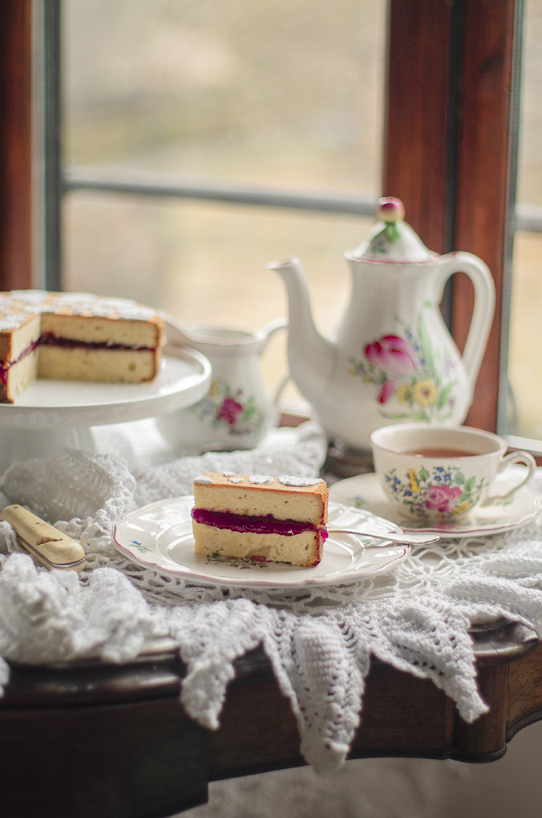 Las recetas de Manu: VICTORIA SPONGE POUND CAKE