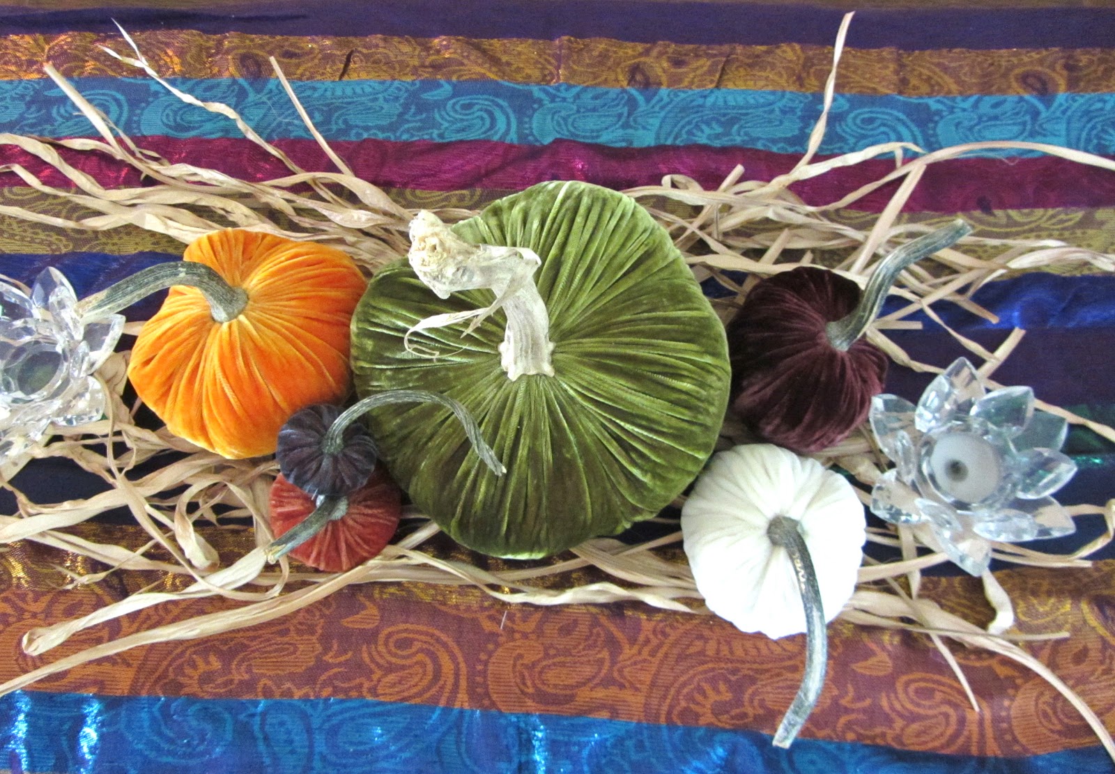 Miss Dixie: Polka Dot Pumpkins + Fall Decor