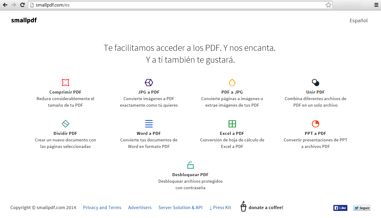 Profesores en la nube: SMALLPDF convierte tus ficheros PDF a múltiples ...