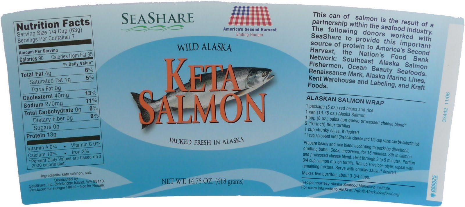 Facing Hunger in America: SeaShare -- Leveraging the Generosity of the ...