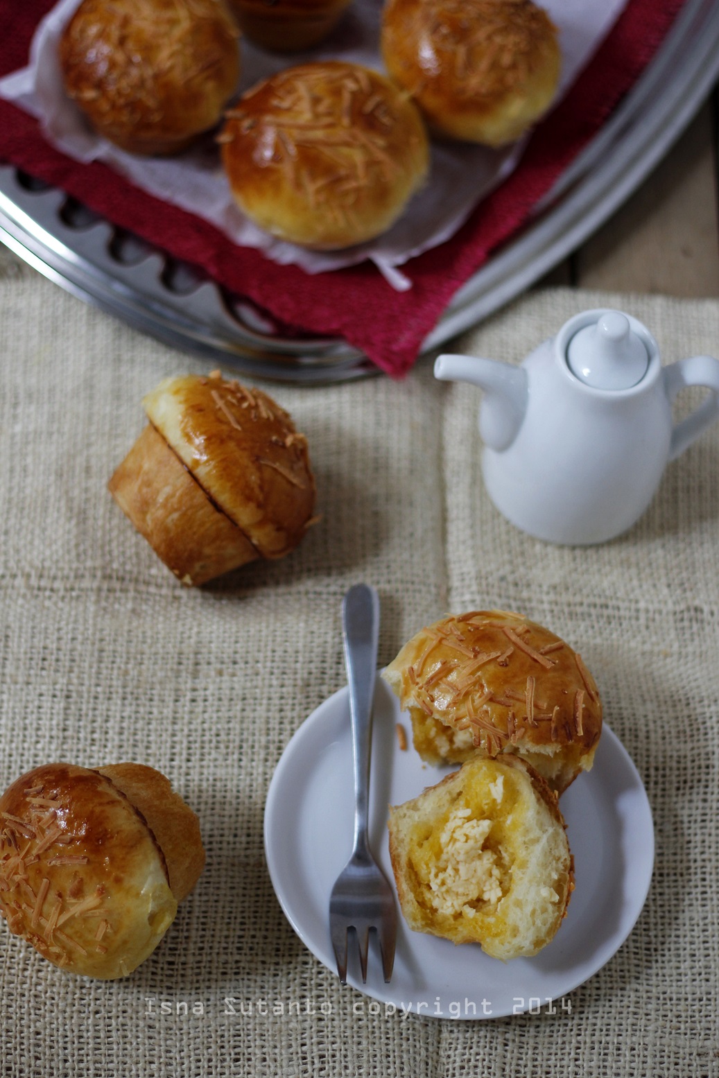 ROTI KEJU & ROTI ABON DENGAN WATER ROUX | Rahasia Resep Masakan