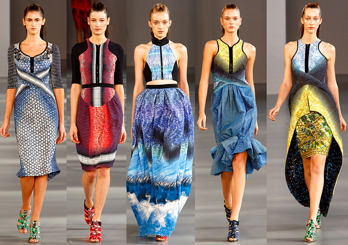 Peter Pilotto Spring Summer 2012 – Emily Jane Johnston
