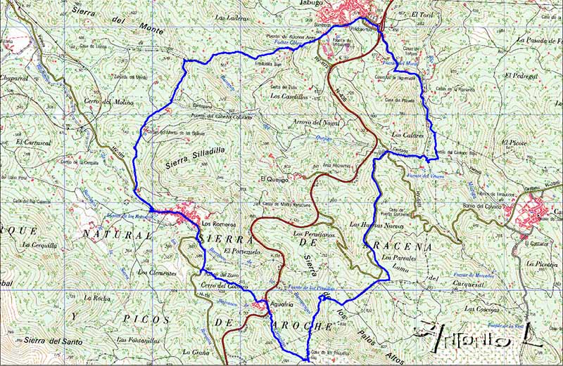 SENDEROS EN LA NATURALEZA: Circular por la Sierra de Aracena y Picos de ...