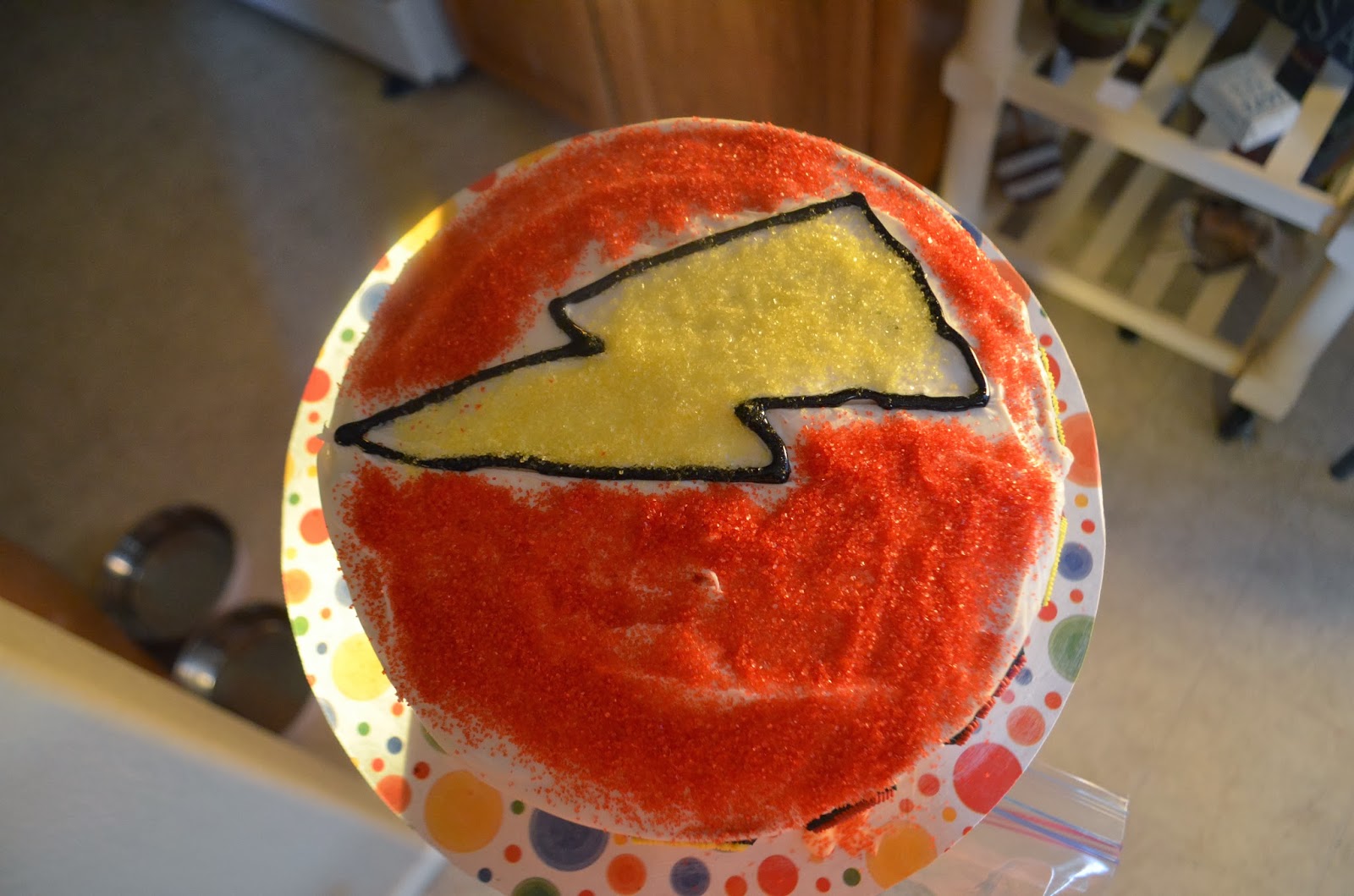 Crafty Mom of 3: DIY Flash Cake