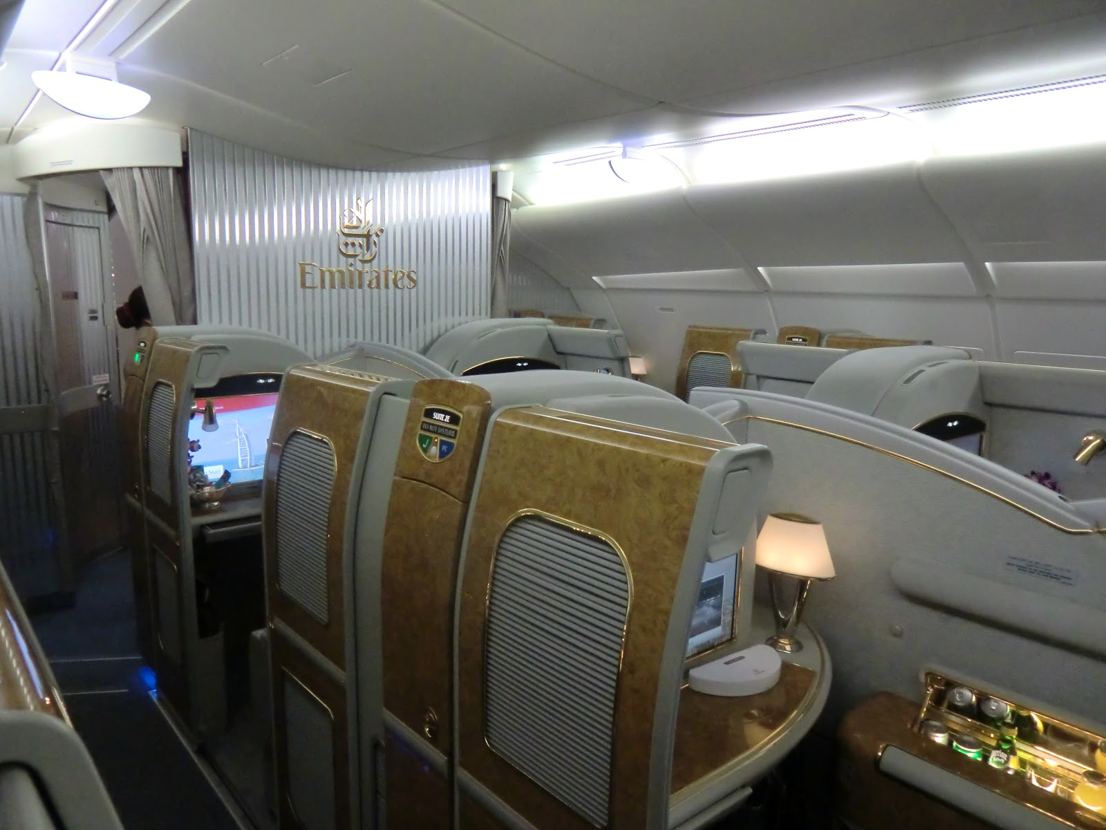 Emirates First Class - Dubai to Dallas - Airbus 380 - Premium Cabin Deals