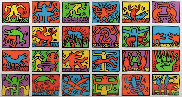 ARTimus Prime: 8th- Gesture Drawing, Semiotics, and Keith Haring