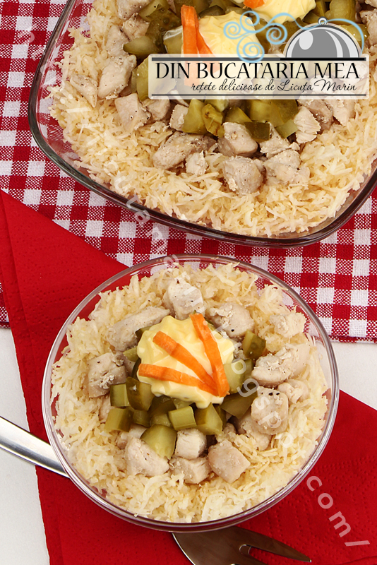 Din bucătăria mea: Salata de pui cu telina