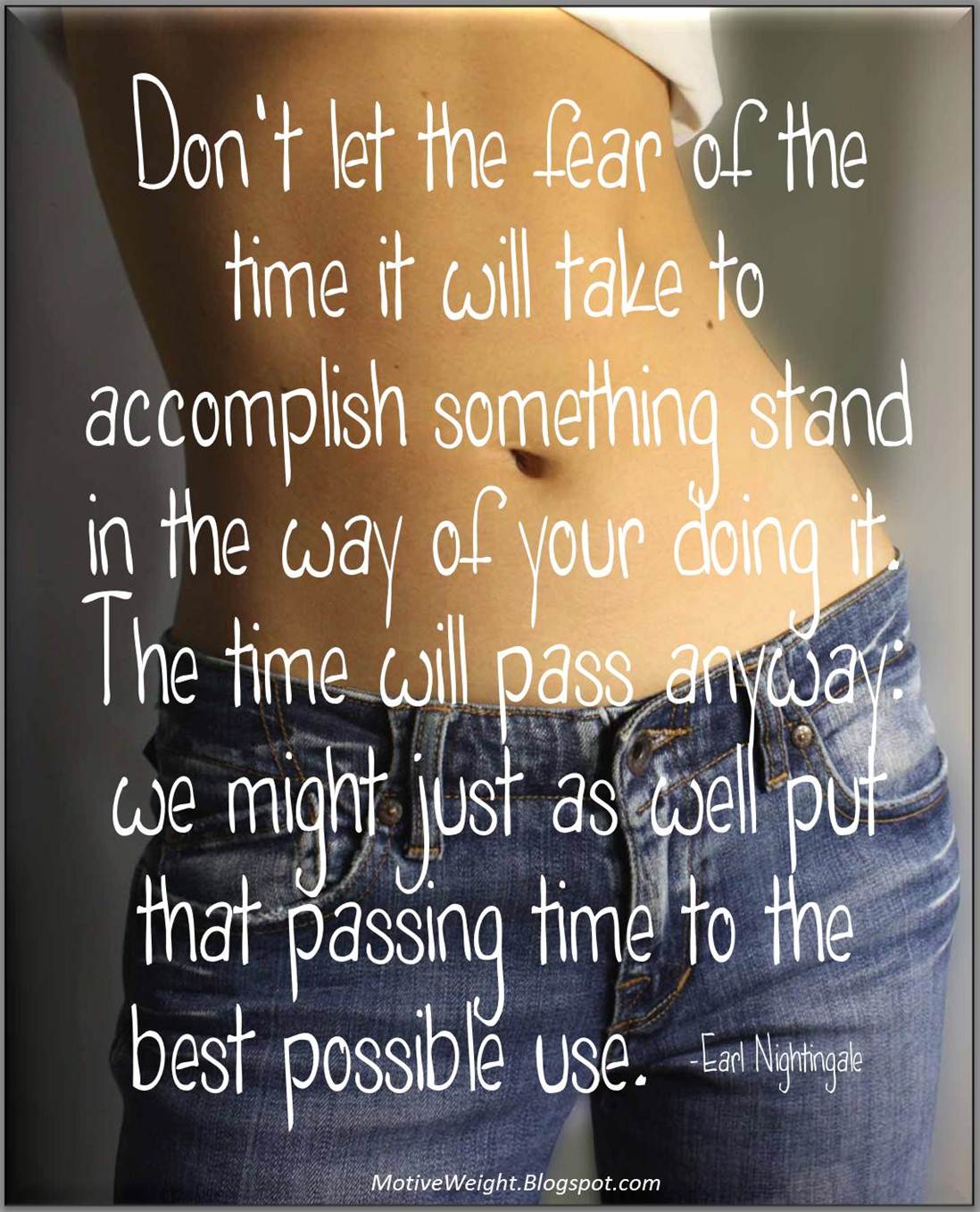 MotiveWeight: Don't Let The Time It Will Take Stop You