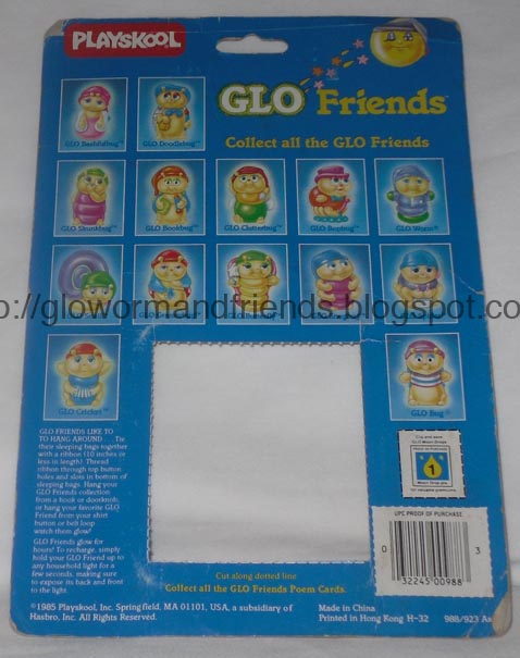1980s Glo Worm and Glo Friends Toys and Collectibles: FINGER PUPPETS ...