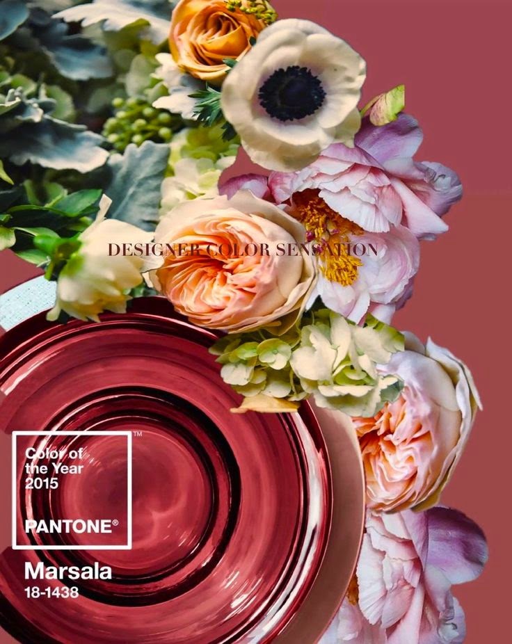 I.De.A: Marsala - Pantone Color of the Year 2015
