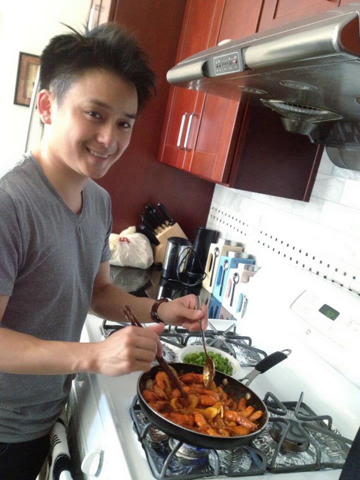 Justin Nguyen Cooks at Home?