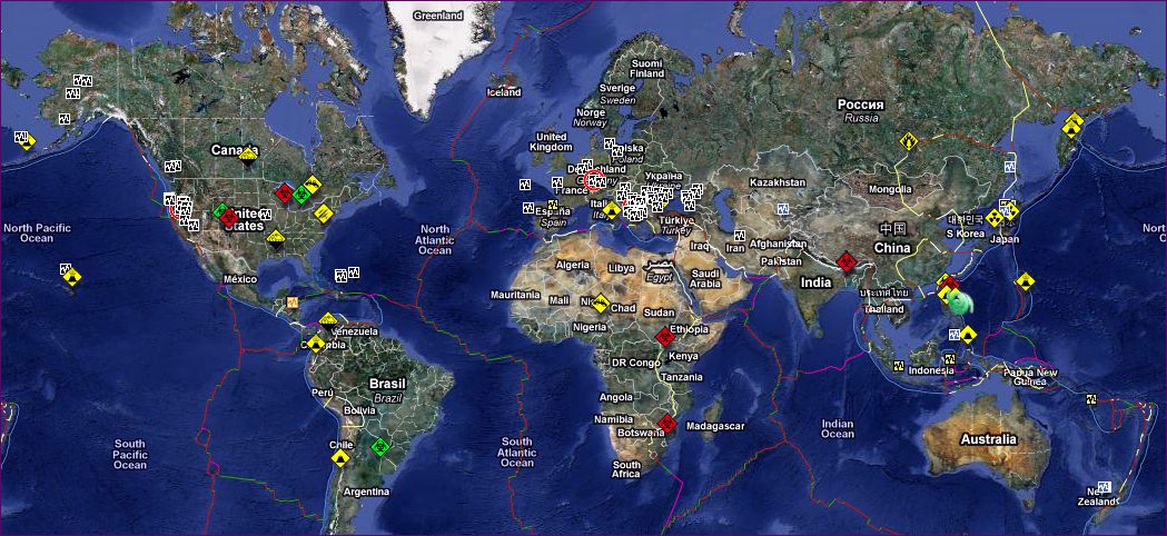 Flares into Darkness: Keeping track of disaster
