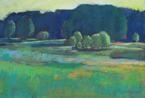 SUSAN MILLER ART: Morning Landscape, #13