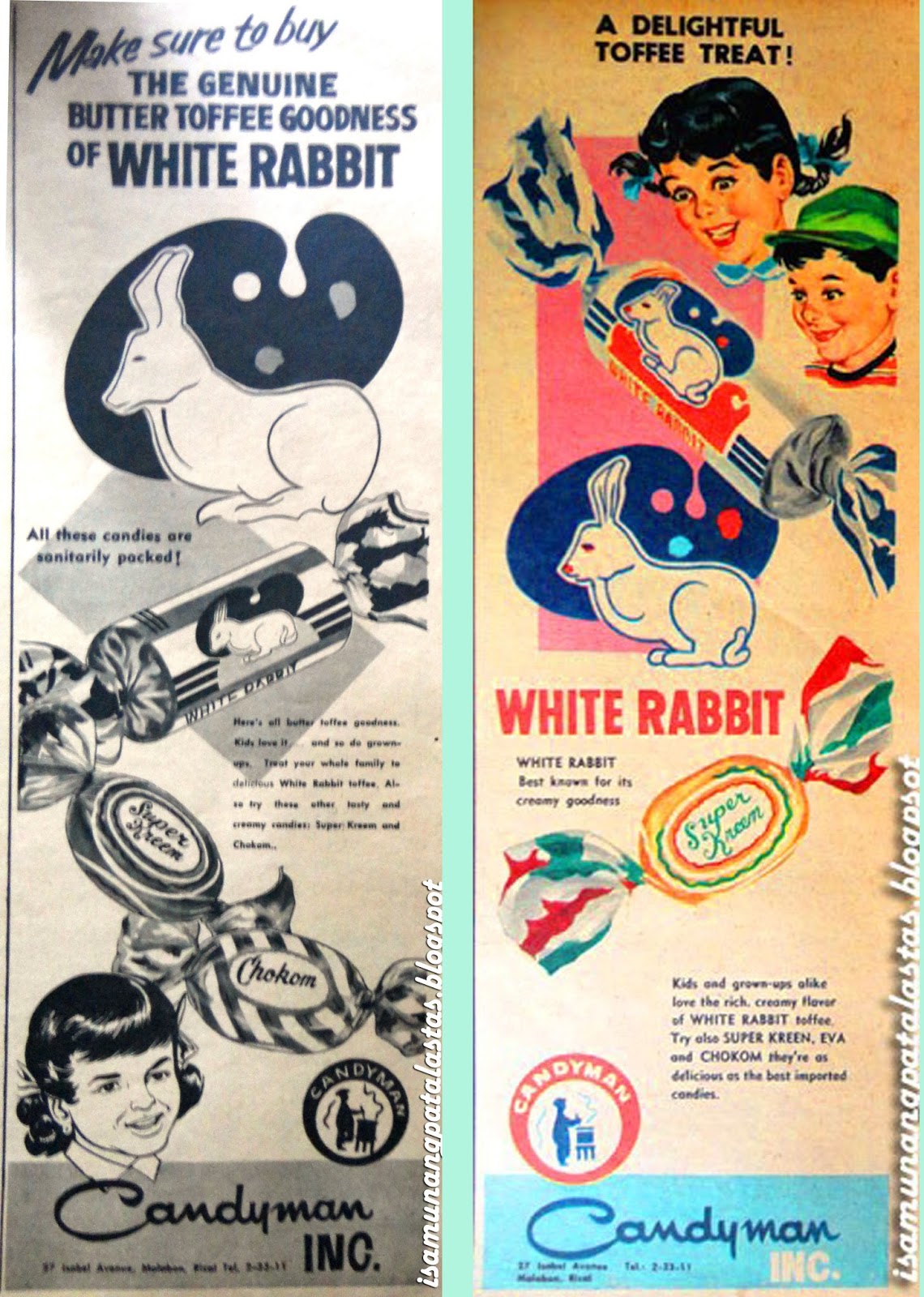 ISA MUNANG PATALASTAS: 29. Sweet Childhood Memories: WHITE RABBIT