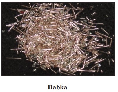 My Textile Notes: What is Salma, Sitara, Mukaish, Badla, Gijai, Dabka ...