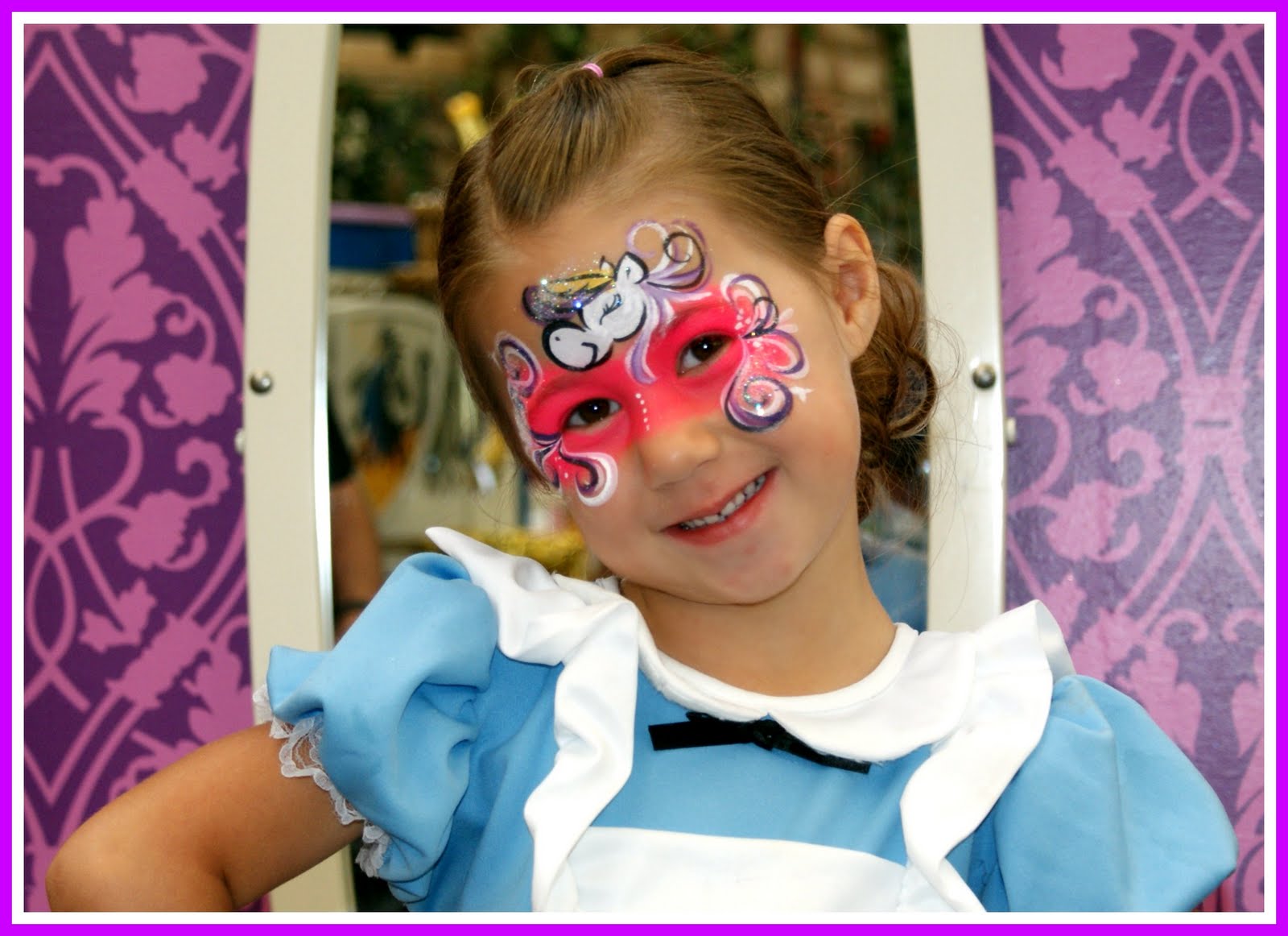 The Bos Family: Fantasy Fair Face Paint