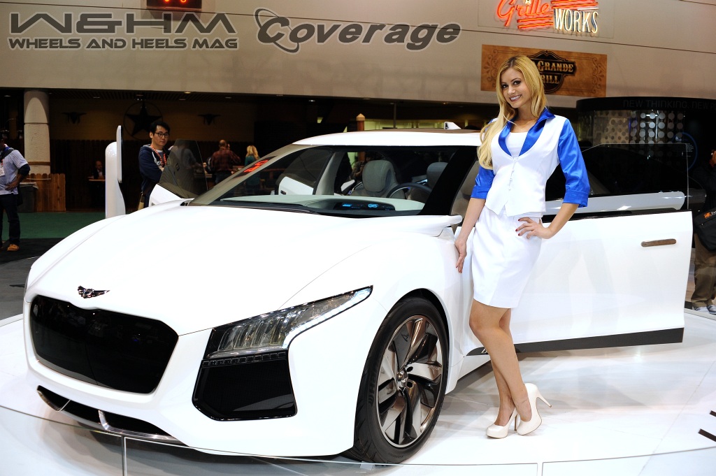 Mercedes Rangel and More 2013 CES Car Models