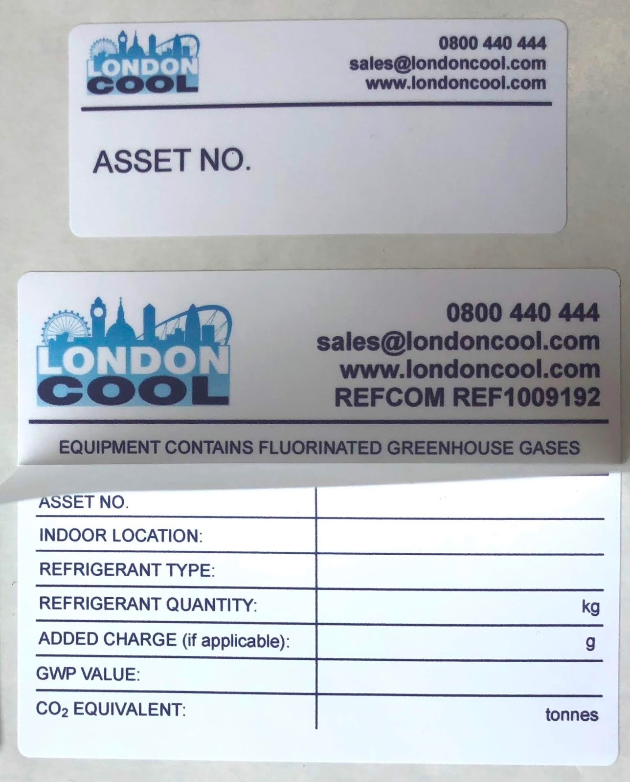 London Cool ensures compliance with EU F Gas Regulations
