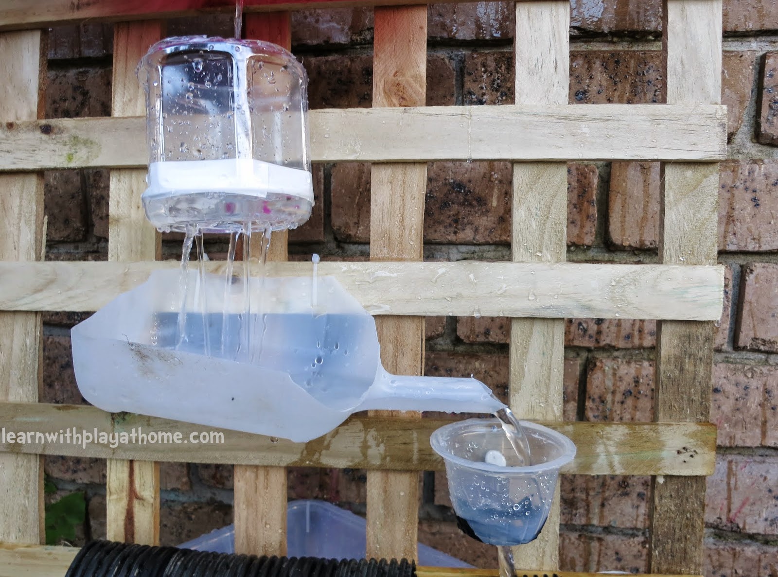 Learn with Play at Home: How to make a Water Wall for kids