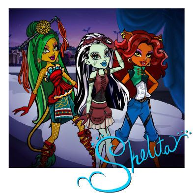 FREAKY JUST GOT FABULOUS: Fang-Tastic Fashion Show