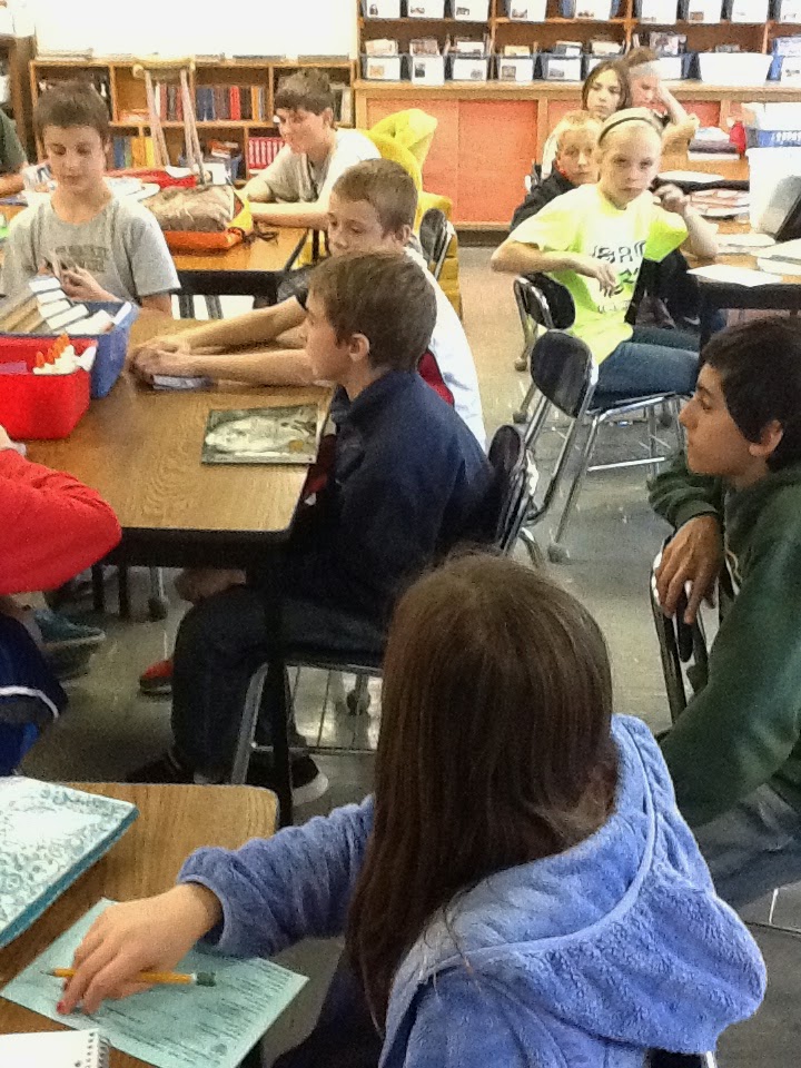 Life in 4B...: SL.7.1 - Fishbowl Discussion Activity