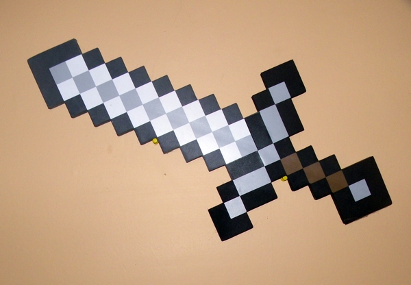 Foam Iron Sword Minecraft