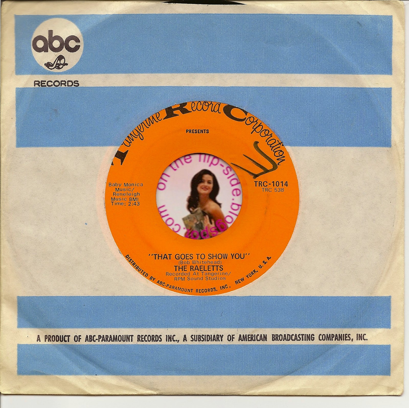 ON THE FLIP-SIDE: The Raelettes - That Goes To Show You