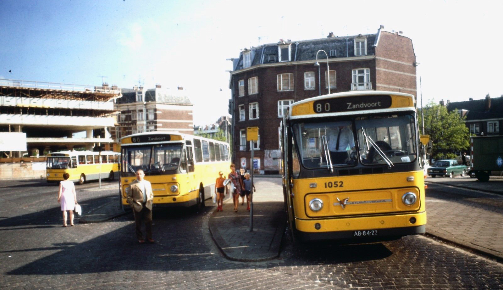 transpress nz: Leyland-Verheul buses in Amsterdam, early 1970s