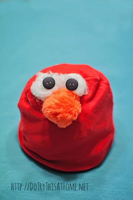 DIY Elmo Halloween Costume: Sewing Machines Need Not Apply | Do Try ...