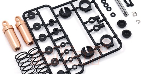 THE OPTIMA HOUSE: New Option House Gold Shocks replicas by Xtraspeed