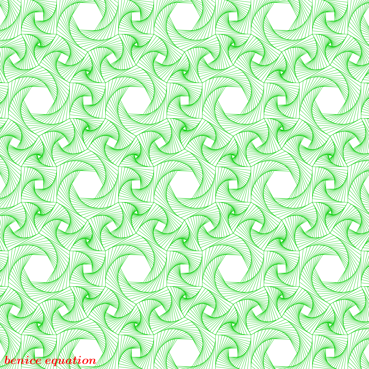 Fun Math Art Pictures Benice Equation Tiling By Nested Polygons 2