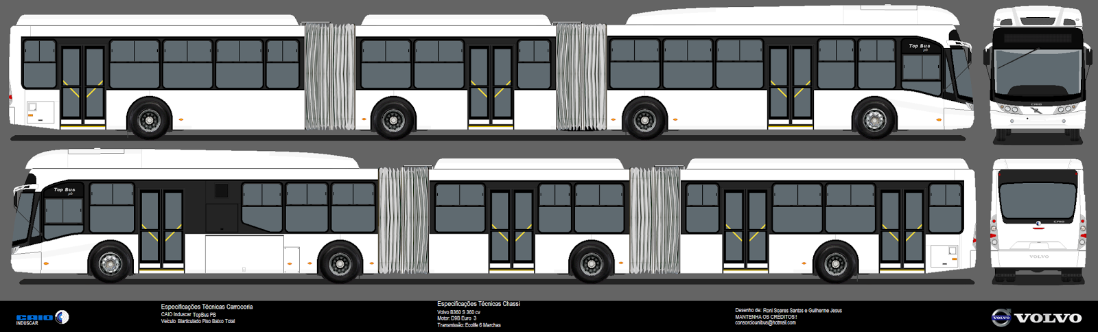 Buscar bus: Caio top Bus