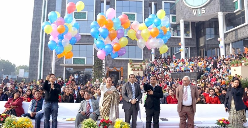 Dwarka Parichay News - Info Services: SVIS Celebrated Sports Day